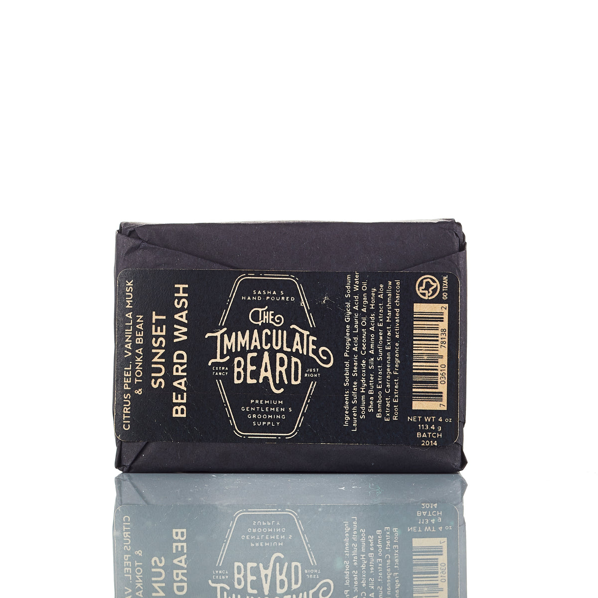 Wholesale Beard Wash Bar| Case of 4 – The Immaculate Beard